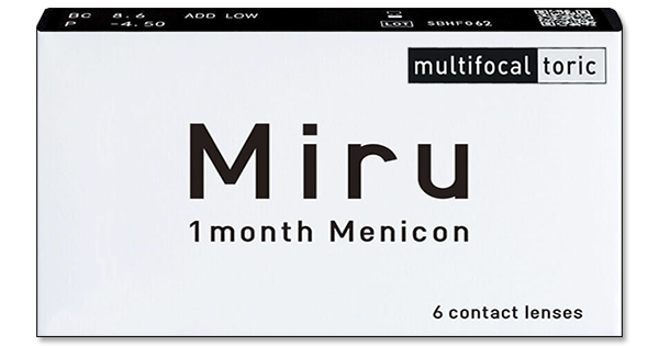 Miru 1month multifocal toric - 123lens.nl